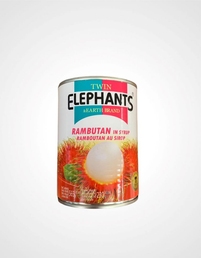 Twin Elephant Rambutan In Syrup 565g